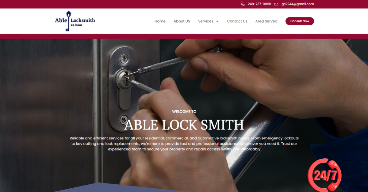#1 Locksmith in Michigan | 24/7 Emergency, Residential & Auto